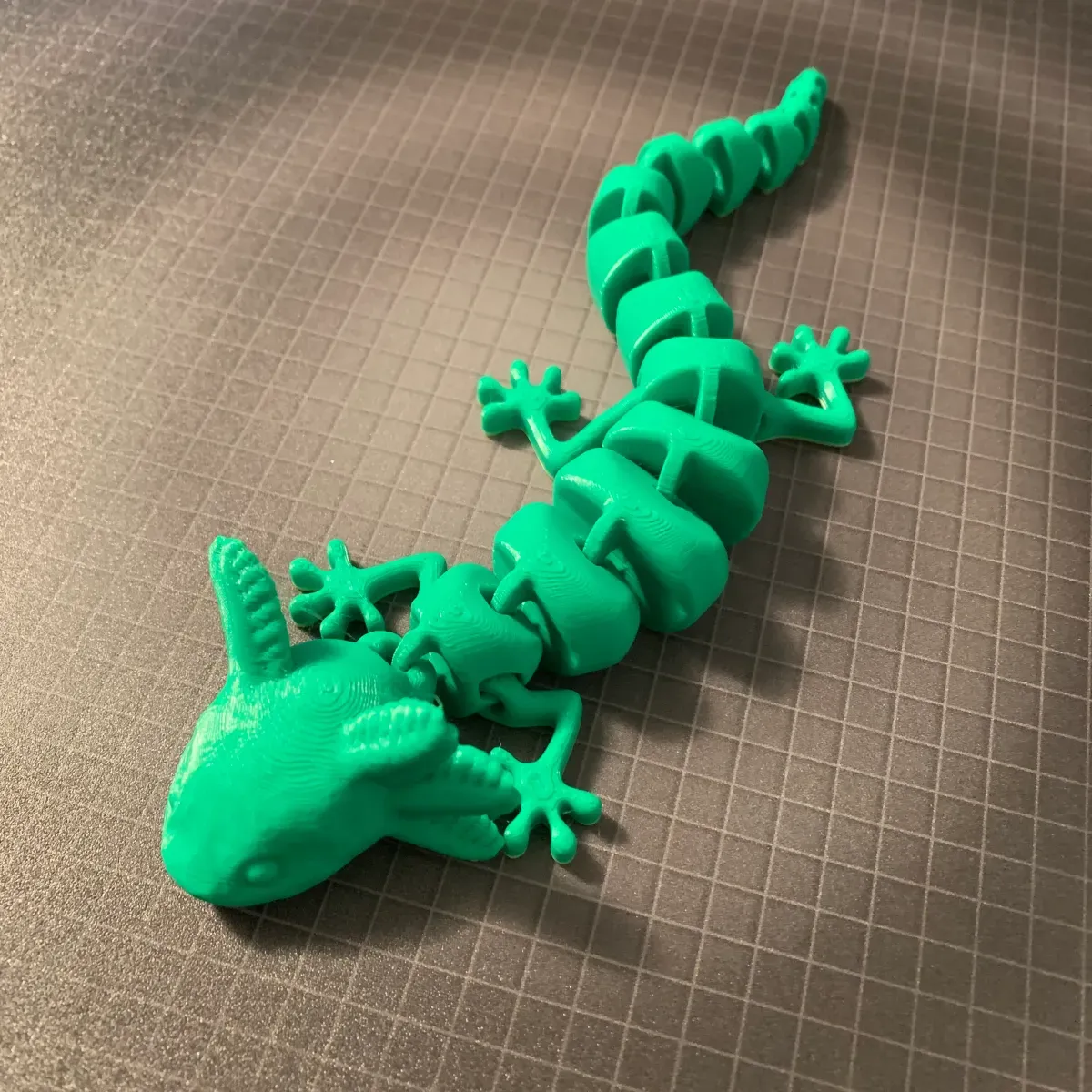 3D Printer Files | 3MF File | Articulated Axolotl | Creality Cloud