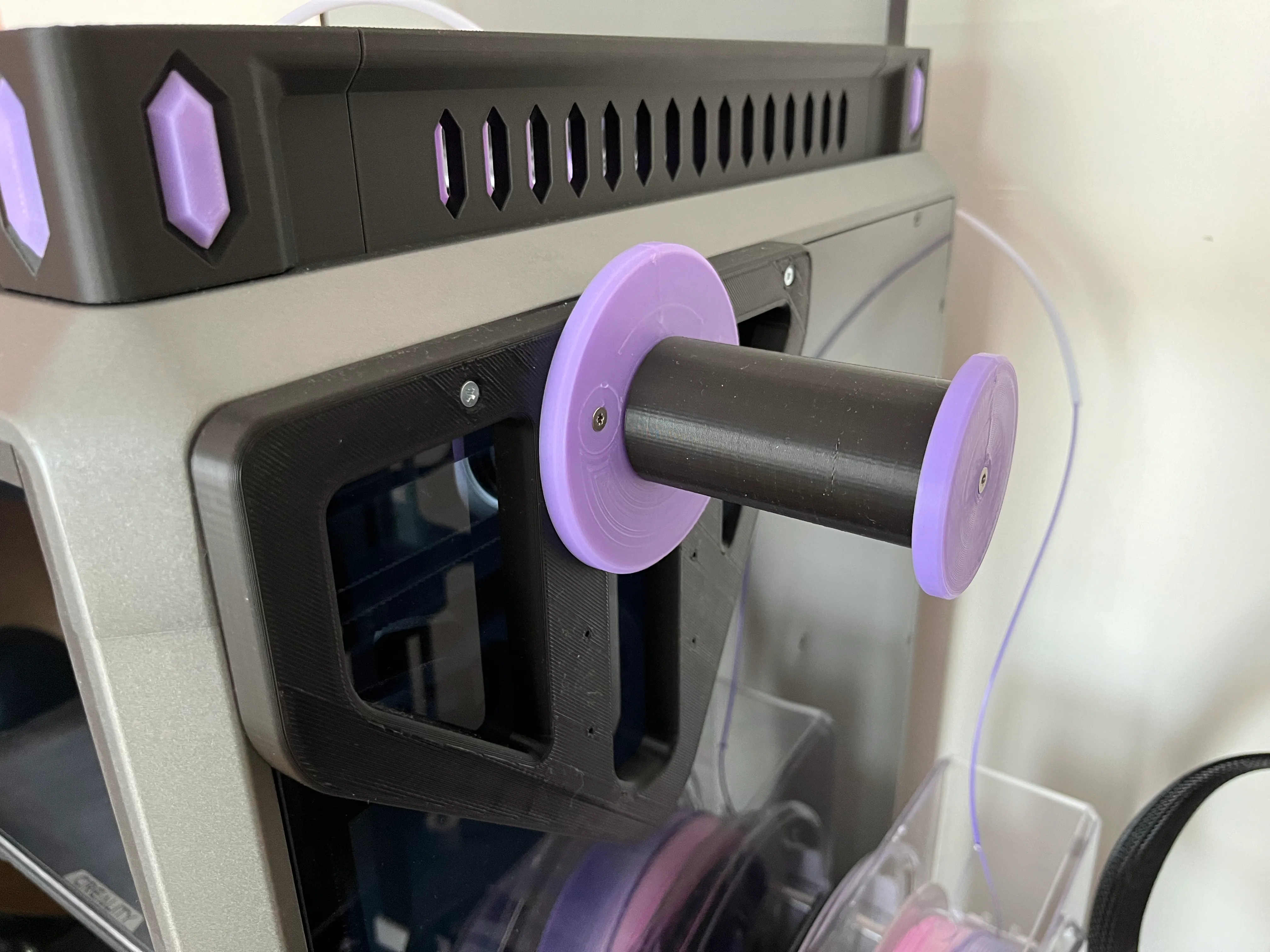 K1 max riser, spool holder, lcd frame | 3D models download | Creality Cloud