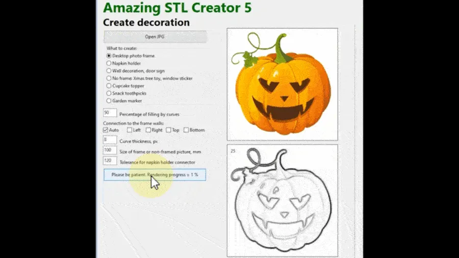 Home Decorations & Ornaments STL Download - APP TO TURN YOUR PHOTOS ...