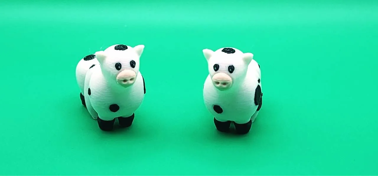 Free Characters & Creatures STL Download - Mr. Moo Moo - Articulated ...