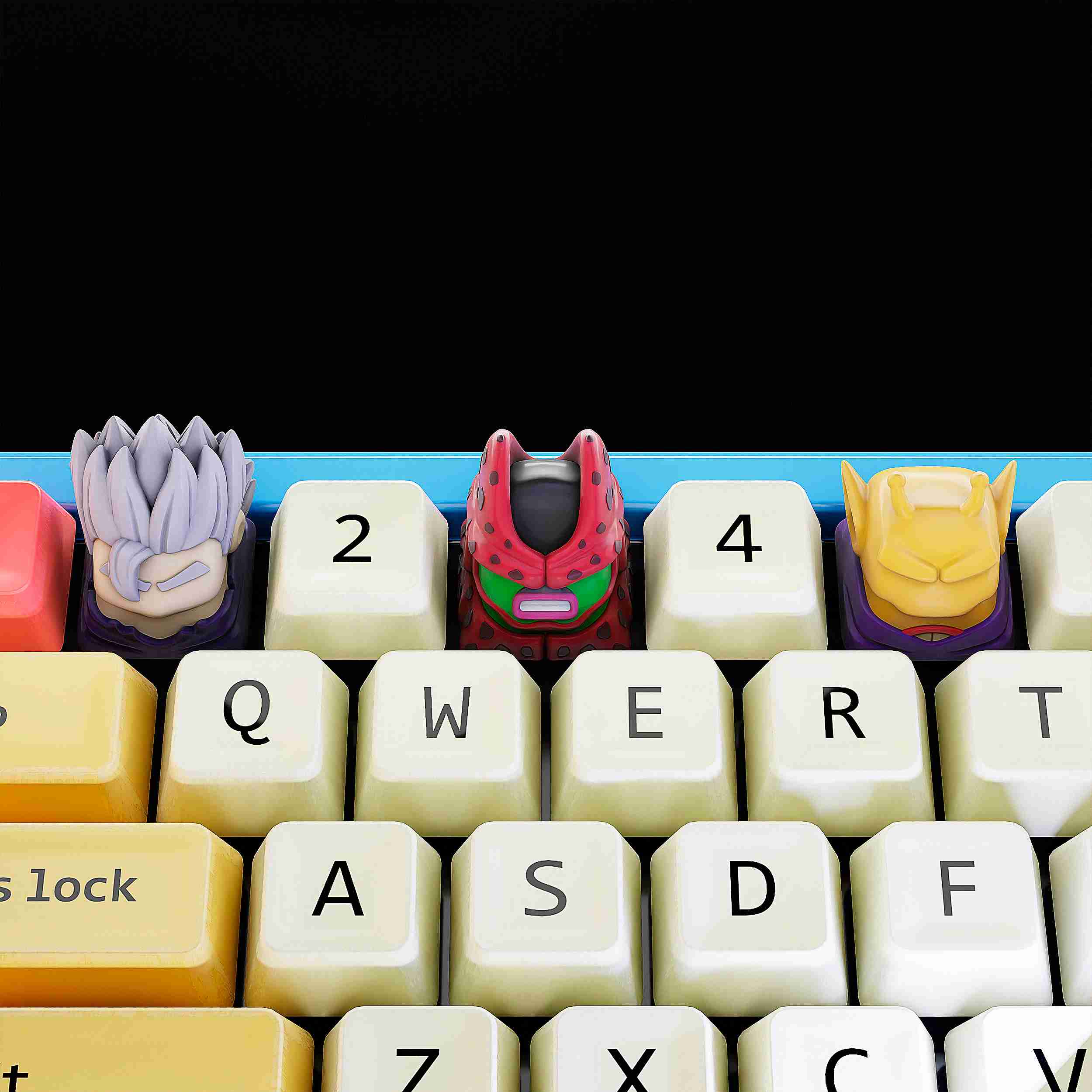 Dbz Keycaps Vol III - Dragon ball Super -Mechanical Keyboard | 3D ...