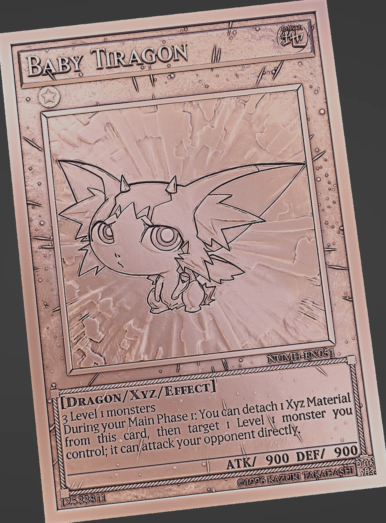 Free Other STL Download - Baby Tiragon - yu-gi-oh!by Wsonuchiha3D