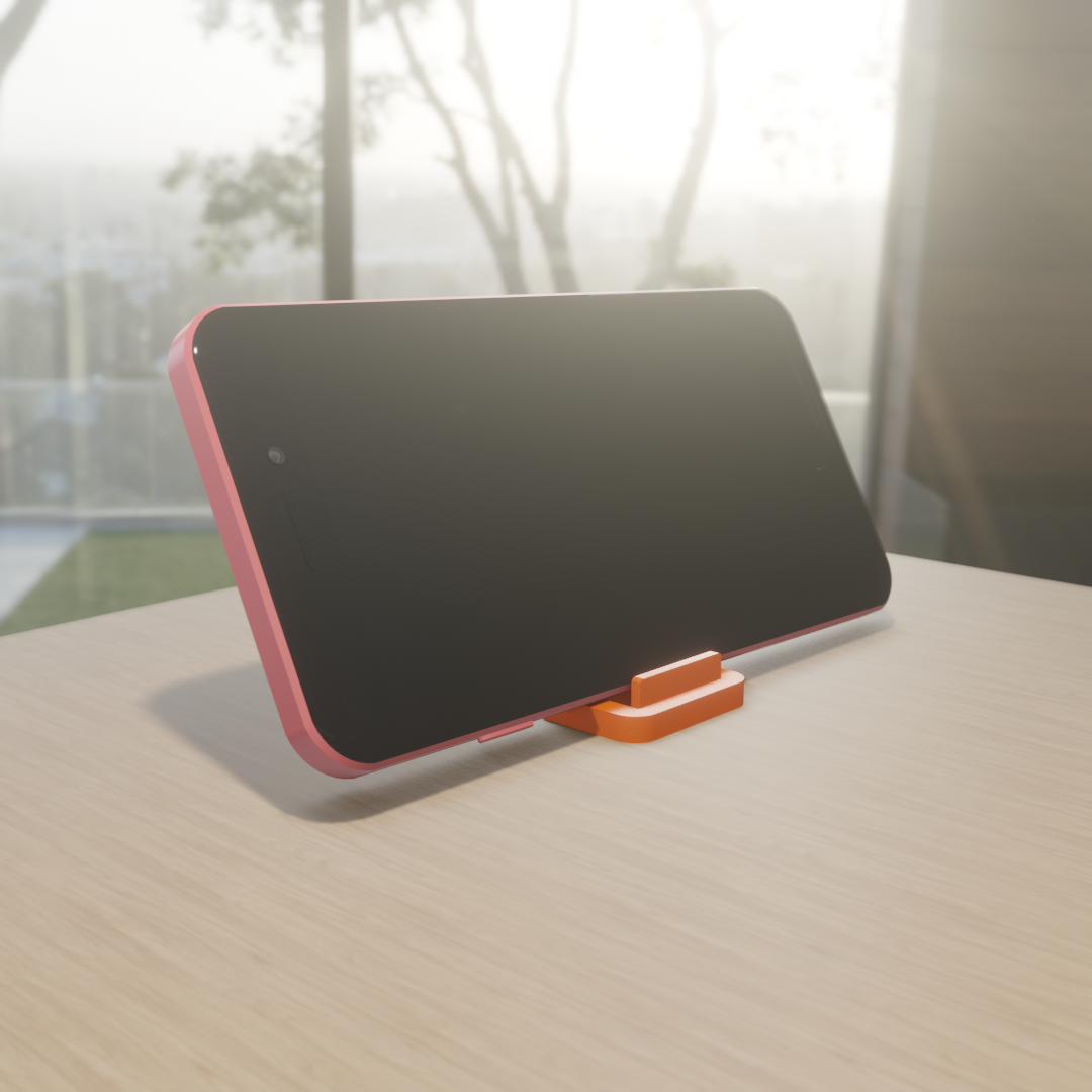 PRINT IN PLACE MOBILE STAND | 3D models download | Creality Cloud