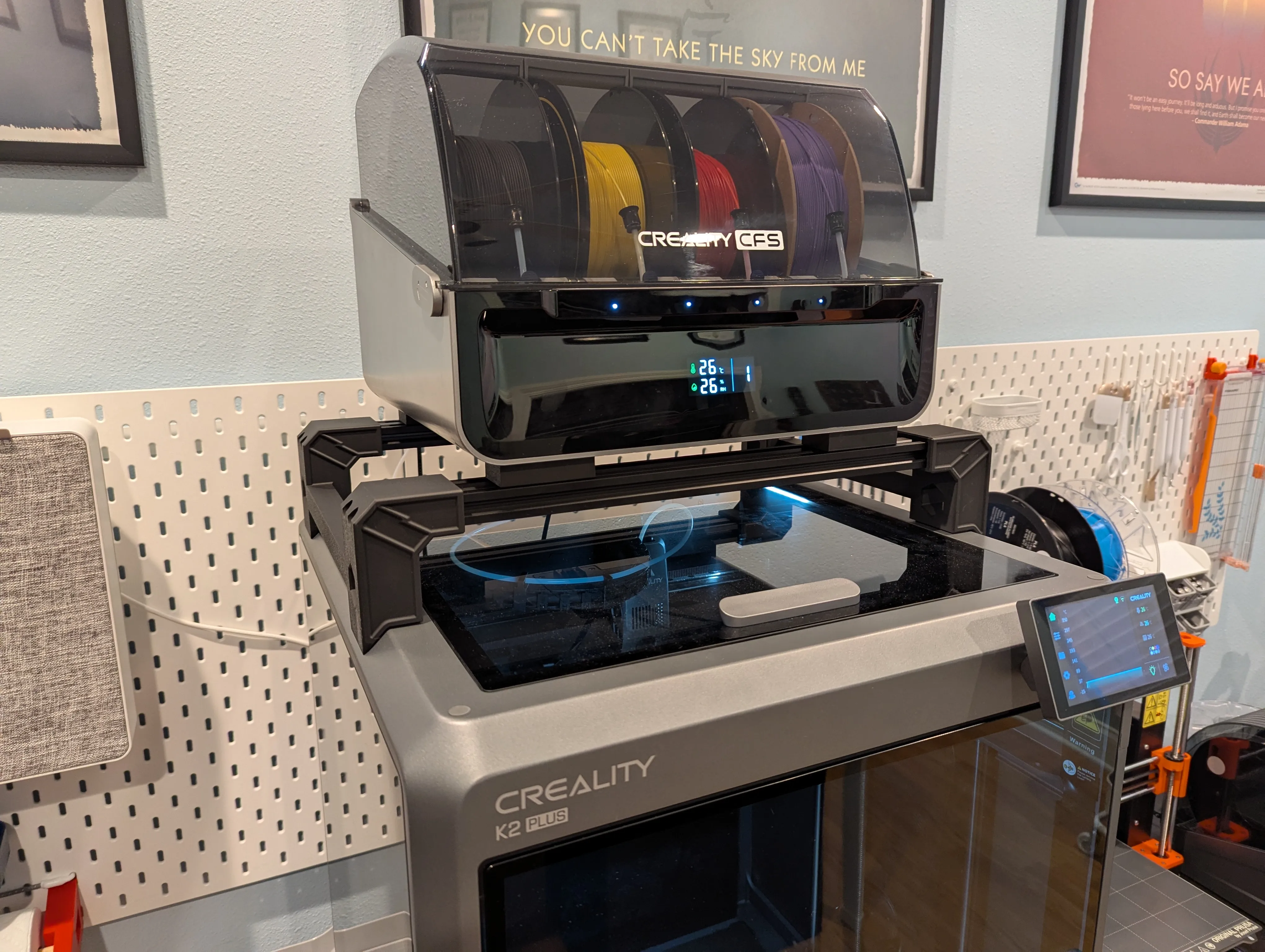 Free Other STL Download - CFS K2 Riser for 2020 and 2040 extrusion with ...