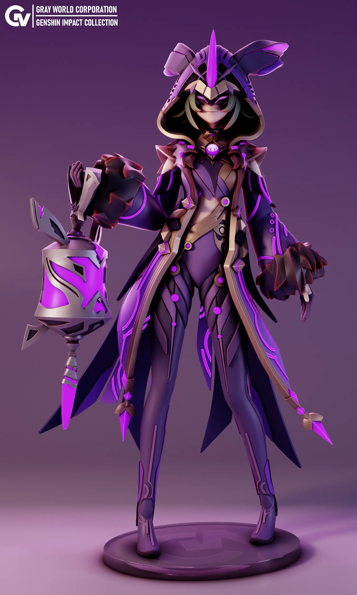 Fatui Cicin Mage | Genshin Impact | 3D models download | Creality Cloud