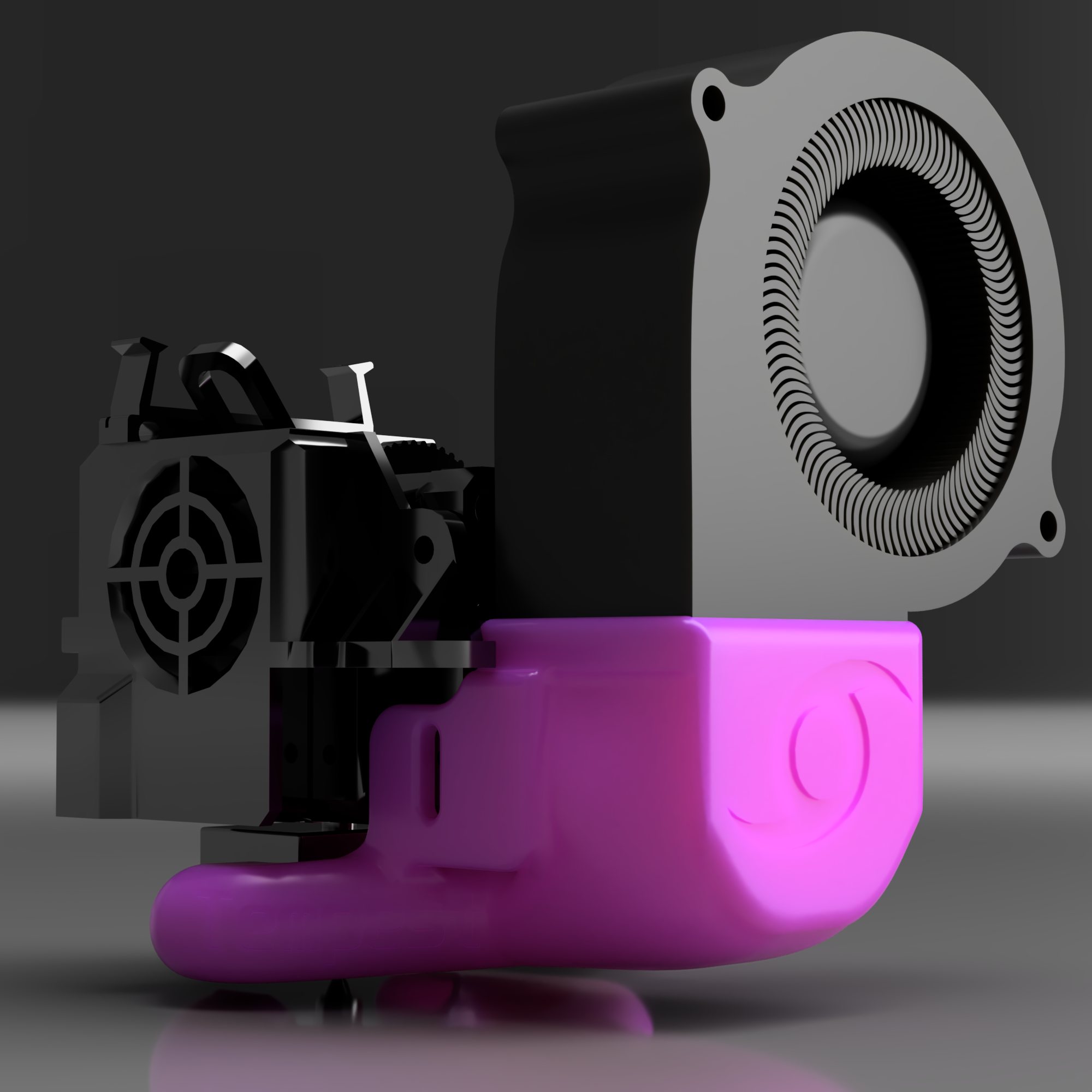 Tempest V1 - 7530 Part Cooling Duct For Sprite Extruders. | 3D models ...