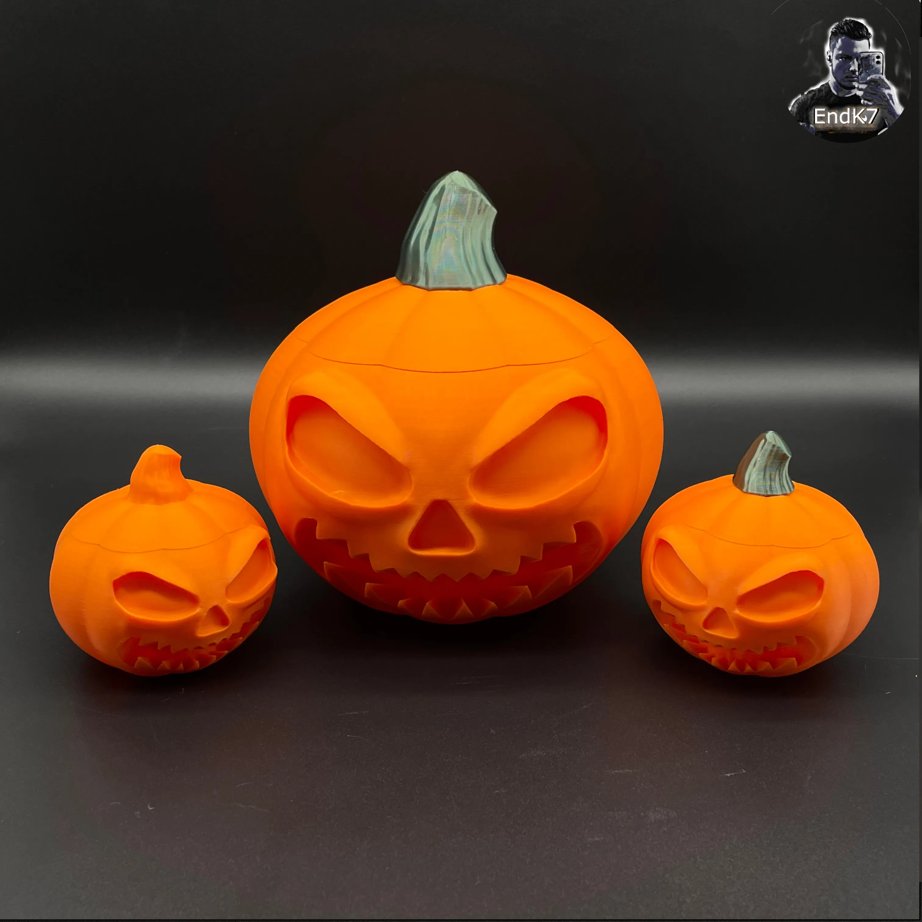 Other STL Download - Pumpkin Container - Halloween 🎃by EndK7