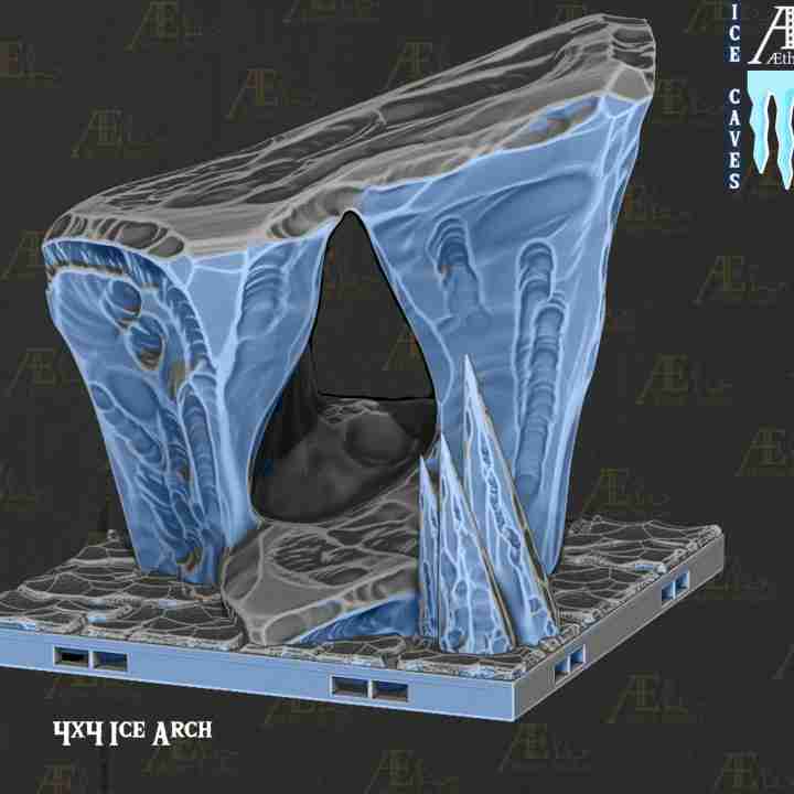 AEICCV5 – Ice Caverns: Frozen Formations | 3D models download ...
