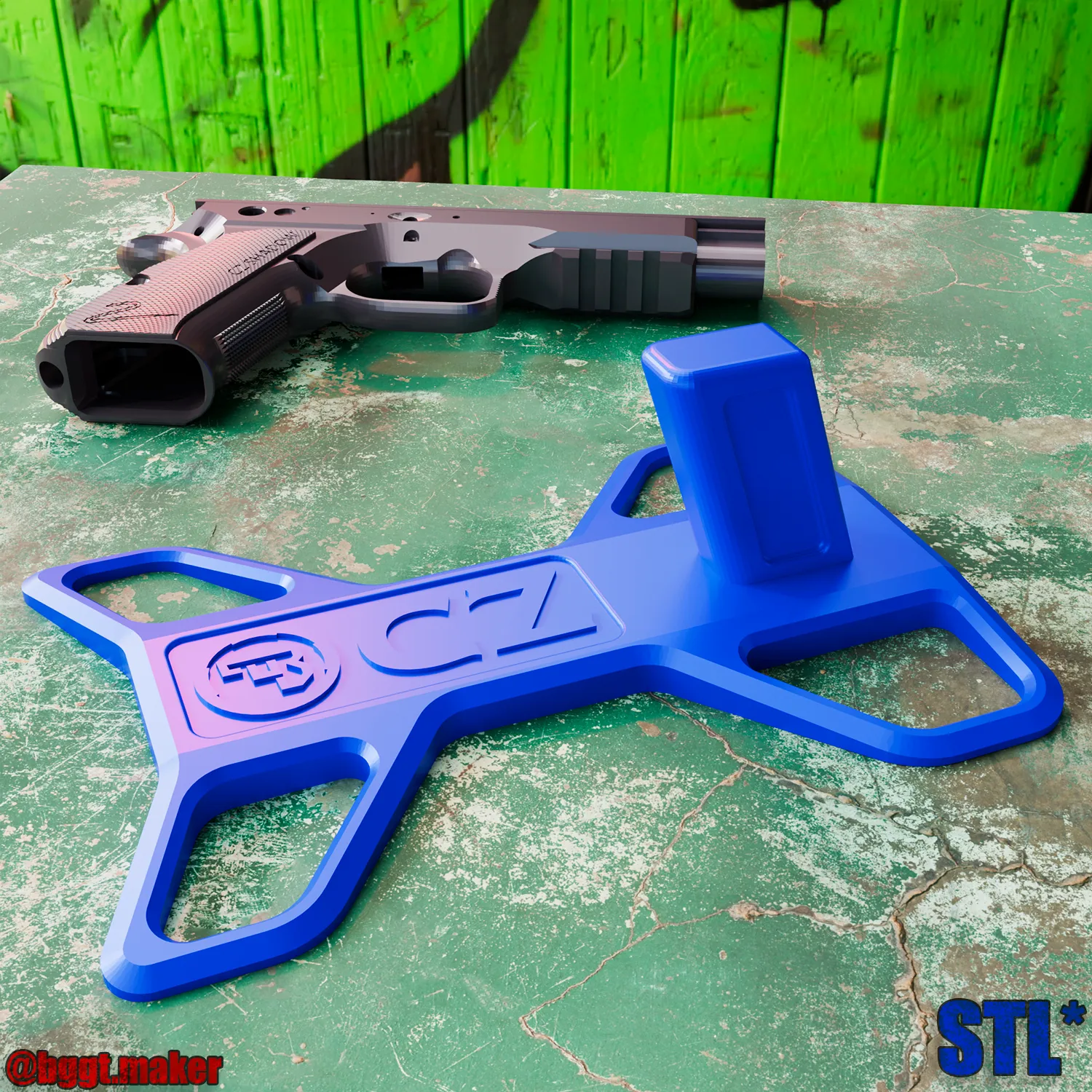 Other STL Download - STAND FOR CZ SHADOW 2 (AIRSOFT GUN) | PISTOL ...