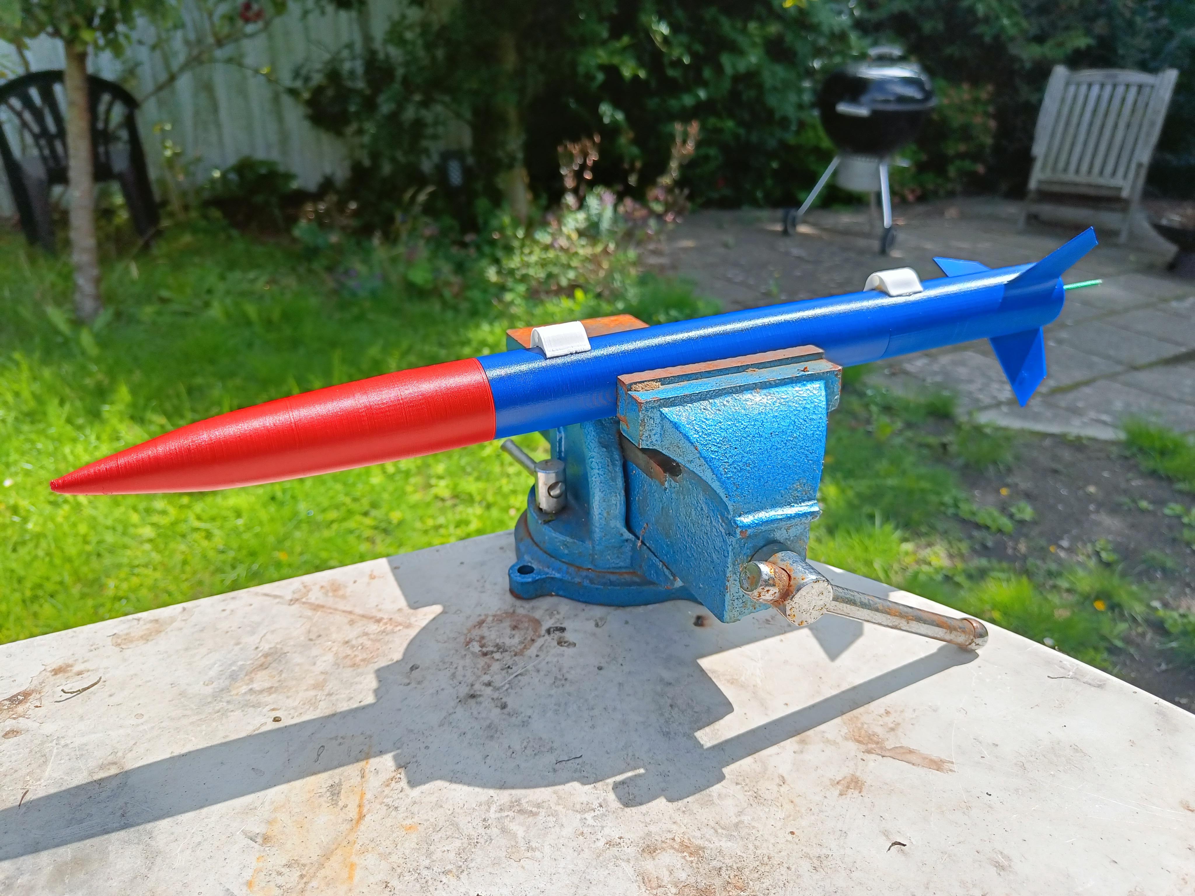 Tür Rocket - 35mm for 18mm B-D motors | 3D models download | Creality Cloud