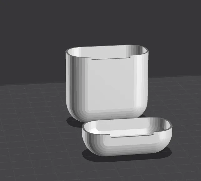 Free 3D Printer Parts STL Download - Airpod Case Gen 1 (Working)by Hbird