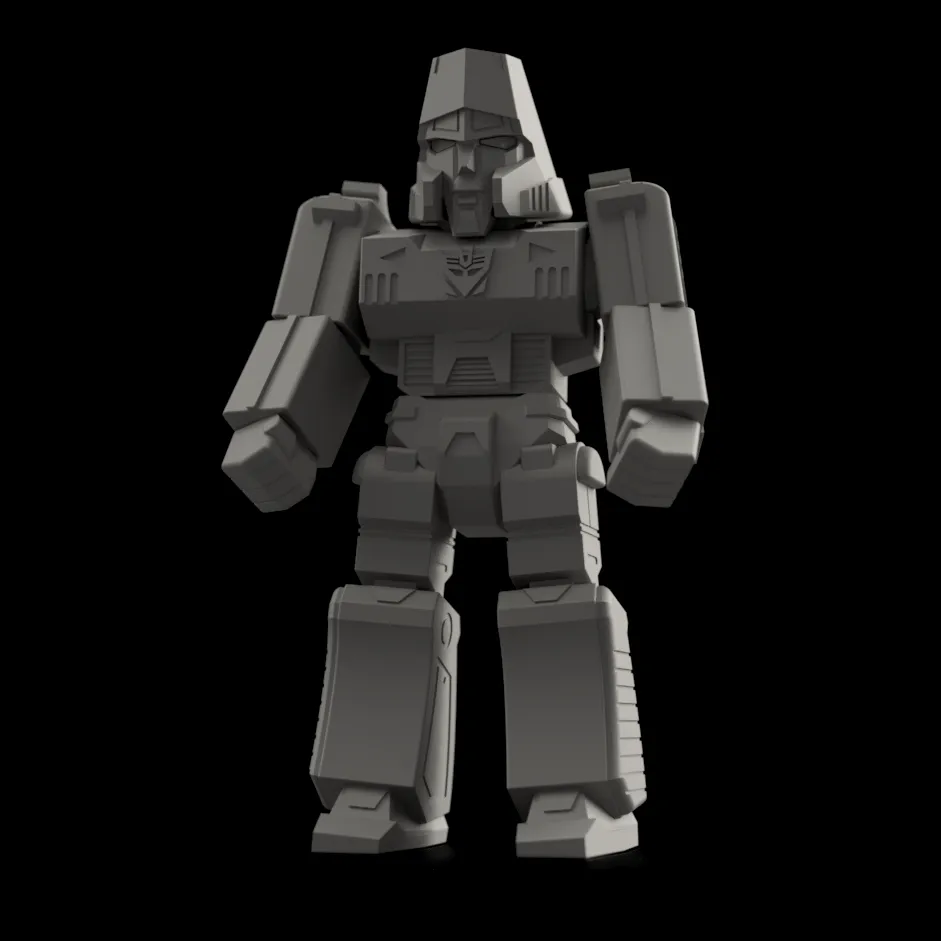 3D Printer Files | 3MF File | Transformers - Megatron Mini | Creality Cloud