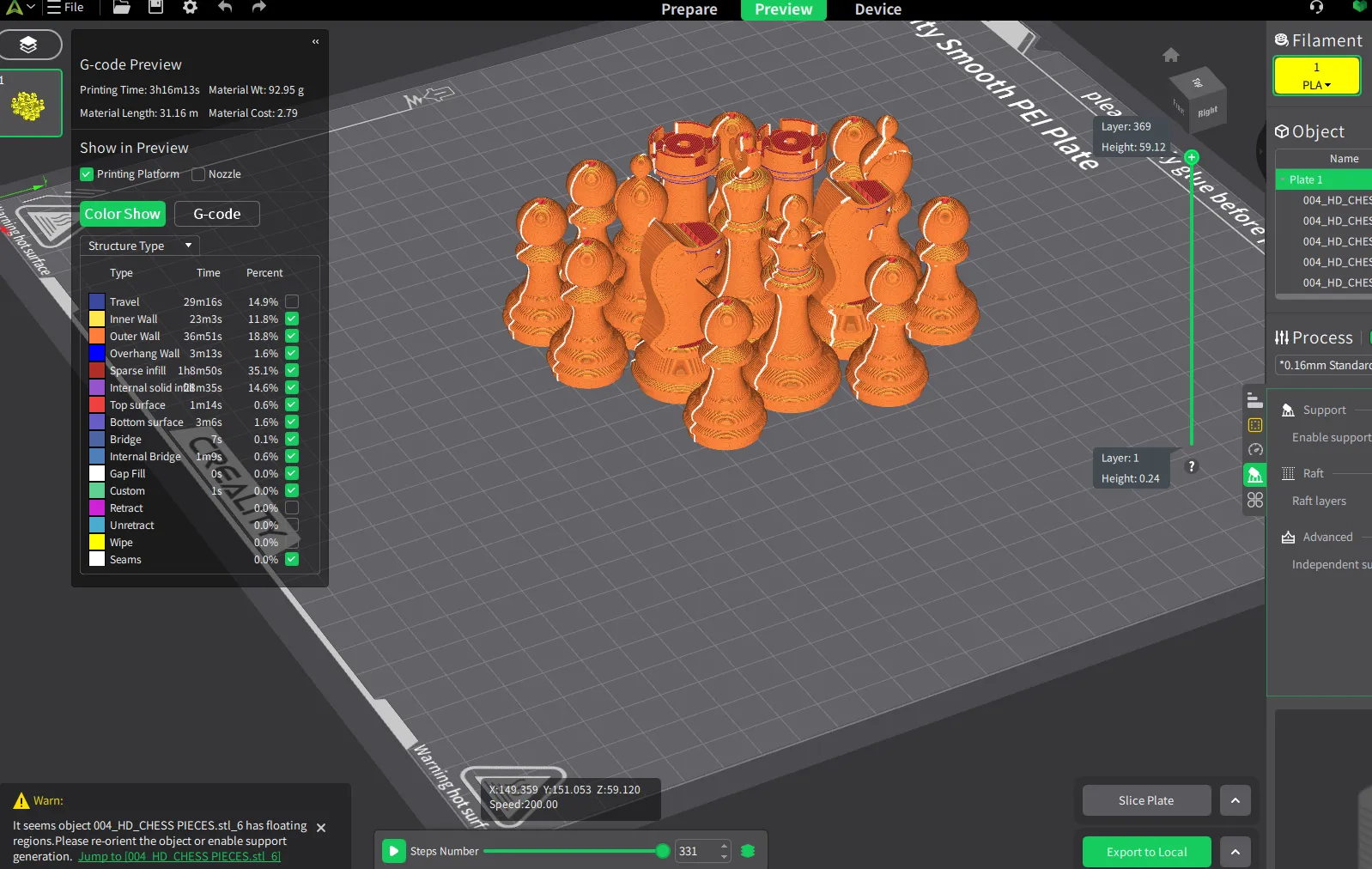 3D Printer Files | 3MF File | Chess Pieces: Too simple | Creality Cloud