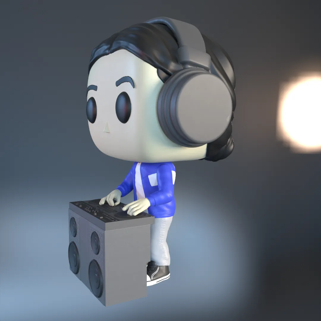 Funko DJ | 3D models download | Creality Cloud