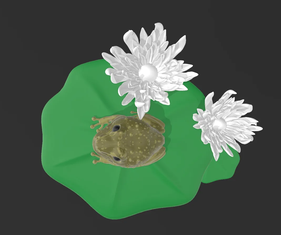 Frog Display | 3D models download | Creality Cloud