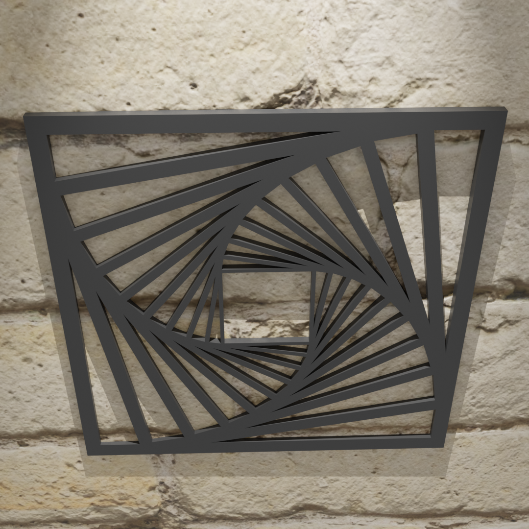 wall decor panel "the void" | 3D models download | Creality Cloud