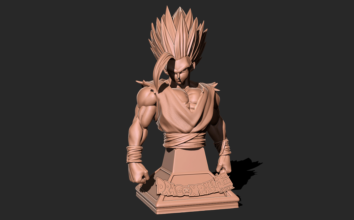 Gohan - Dragon ball super 3D print model | 3D models download ...