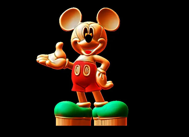 Other STL Download - Cute Mickey Modelby Christina3d