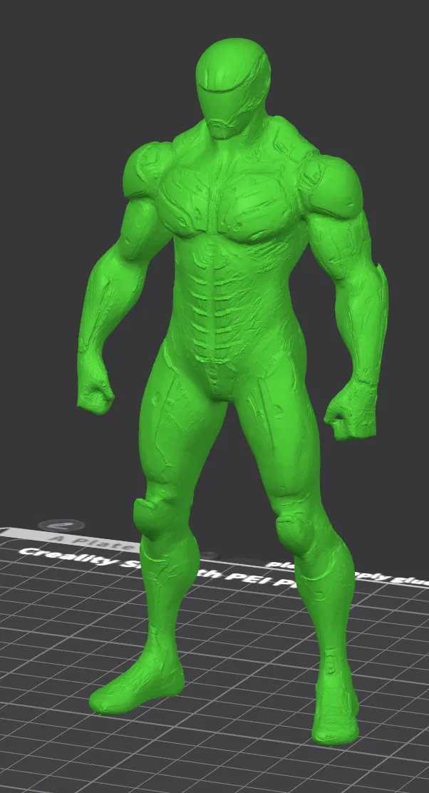 3D Printer Files | 3MF File | Crysis Themed Soldier | Creality Cloud