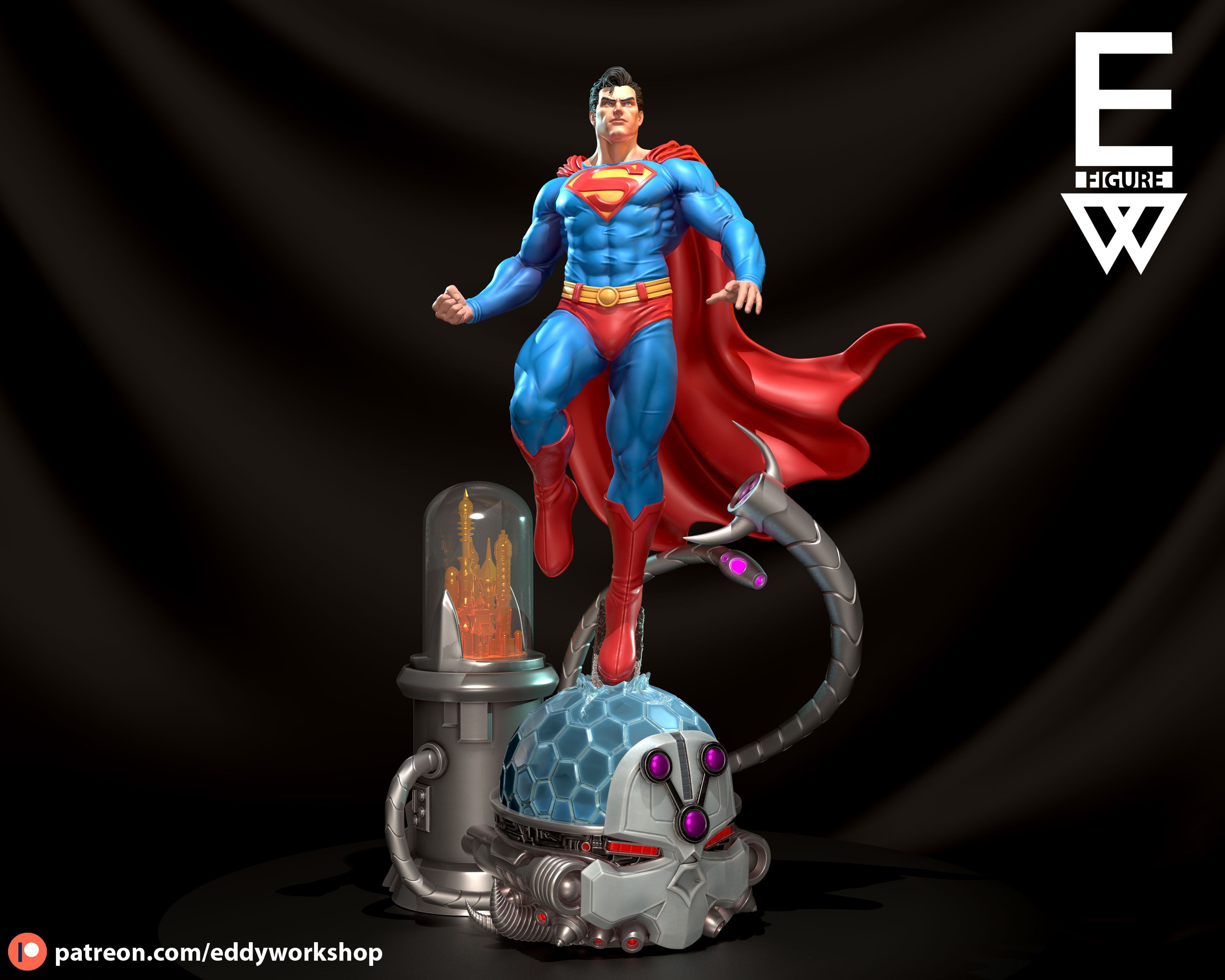 SUPERMAN - 3D STL READY TO PRINT | 3D models download | Creality Cloud