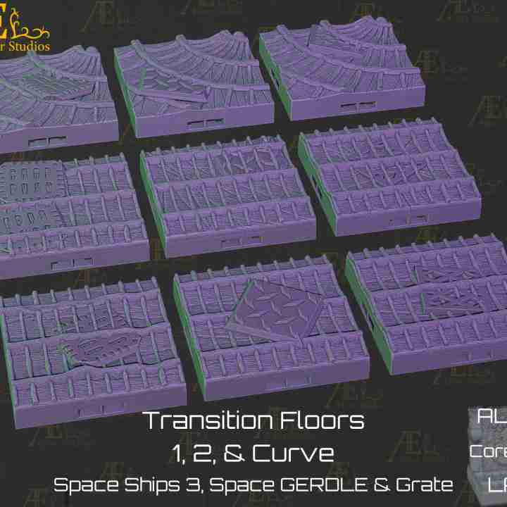 AELAIR01 - Alien Lair Core Set | 3D models download | Creality Cloud