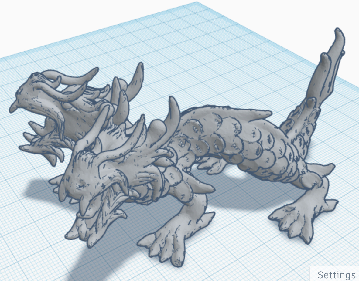 Mad dragon | 3D models download | Creality Cloud
