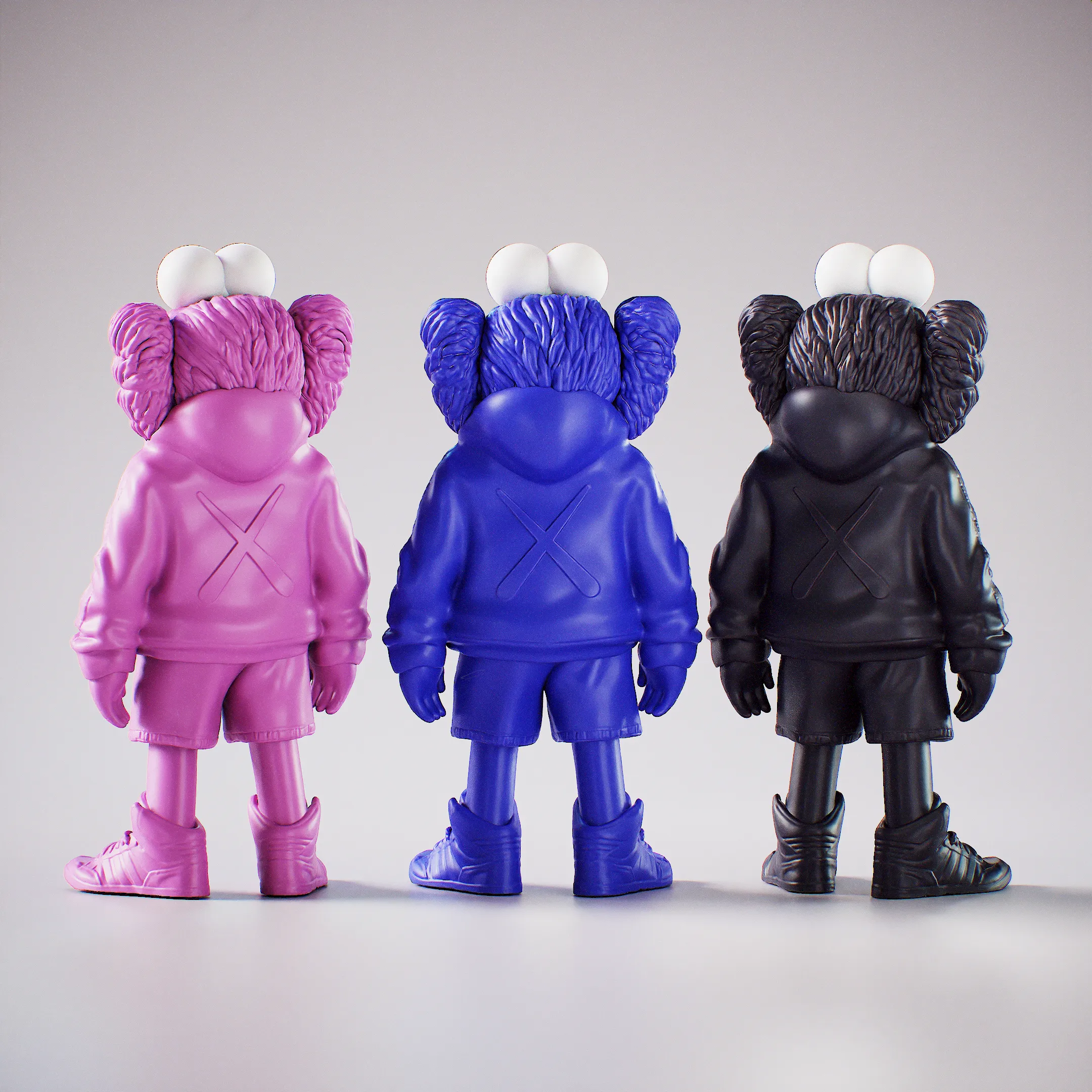 Home Decorations & Ornaments STL Download - Kaws Adidas Junior "BFF ...