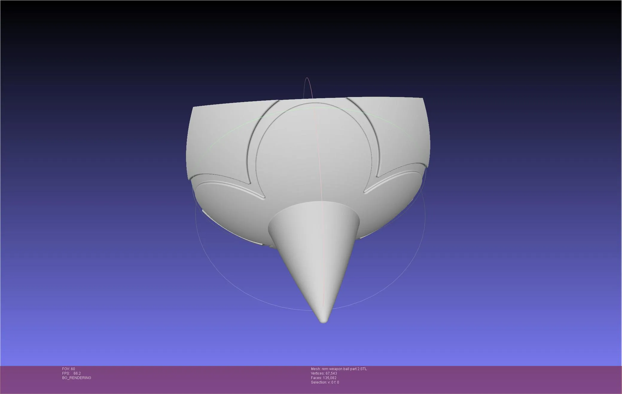 Cosplay STL Download - Re Zero Rem Weapon Ball And Handleby Julian Danzer