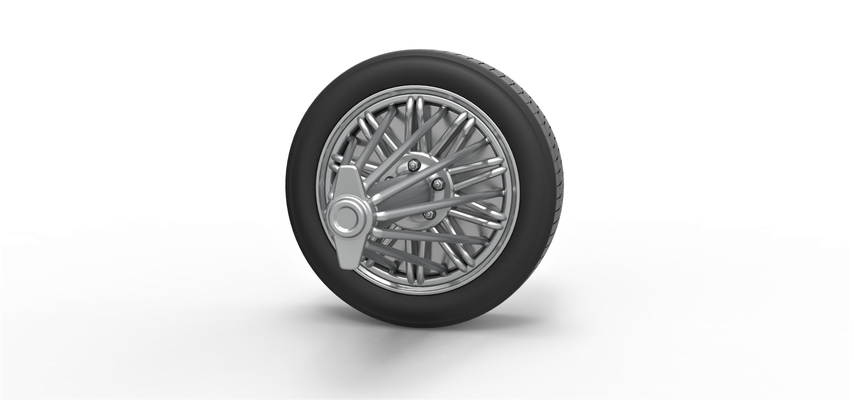 Slab wheel Scale 1:10 | 3D models download | Creality Cloud