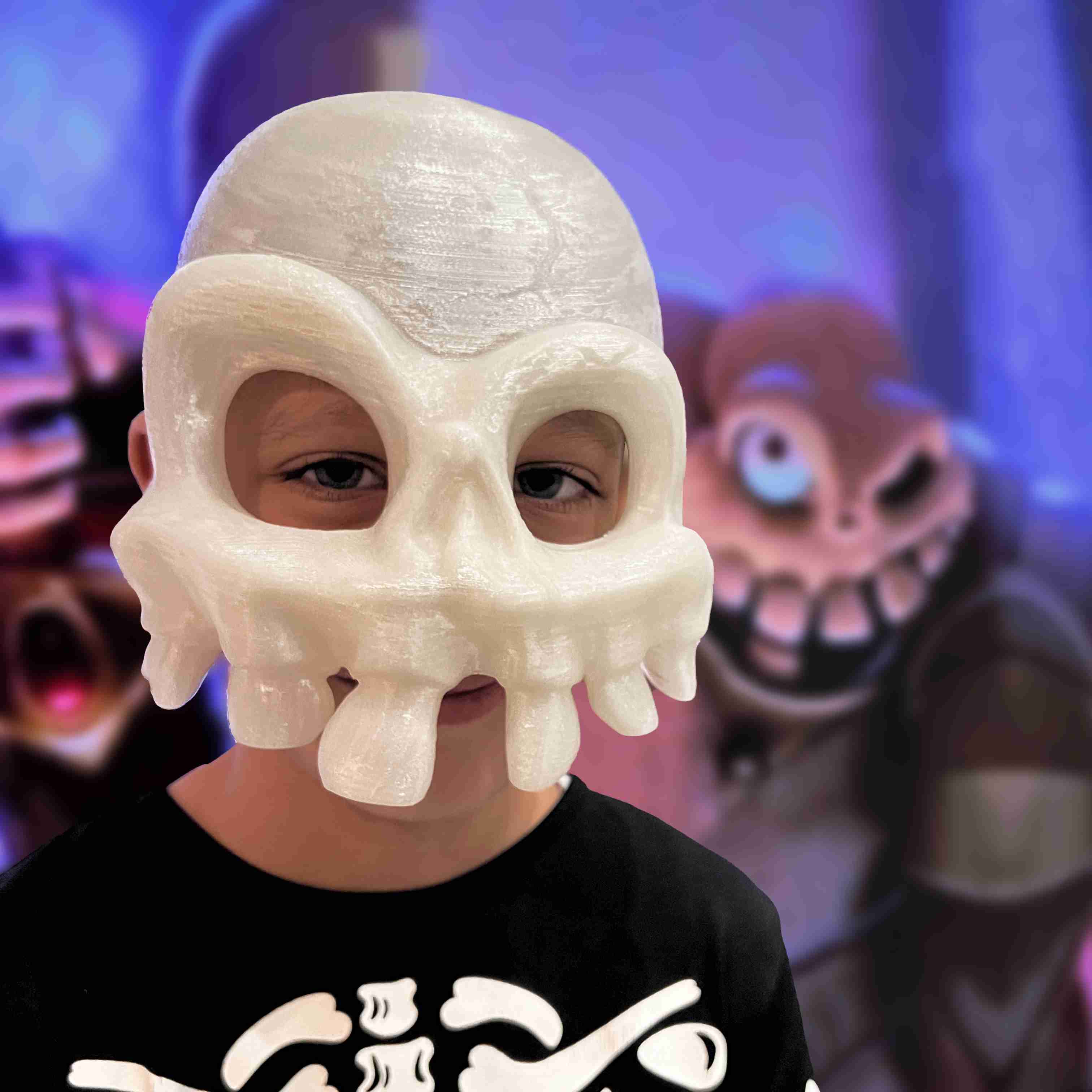 Medievil Skull Mask | 3D models download | Creality Cloud