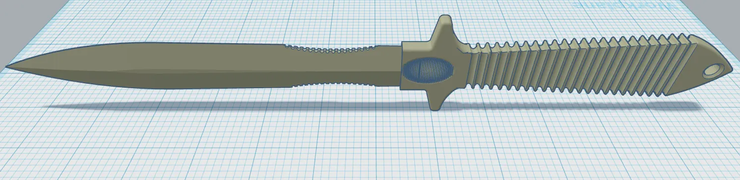 Free Miniature Games & Accessories STL Download - FS Knife 22by Cyberbeast