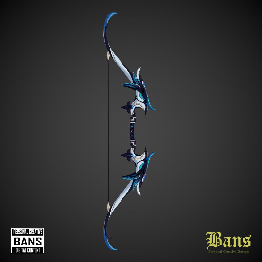 GENSHIN IMPACT - ALLEY HUNTER BOW | 3D models download | Creality Cloud