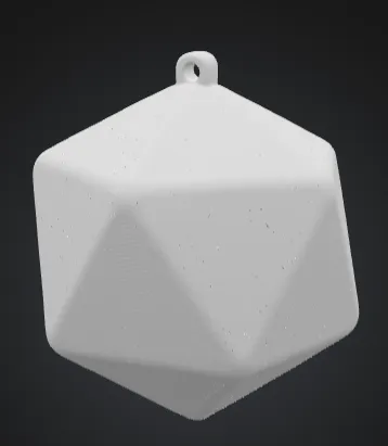 Board Games & Card Games STL Download - D20 Dice without numbers ...