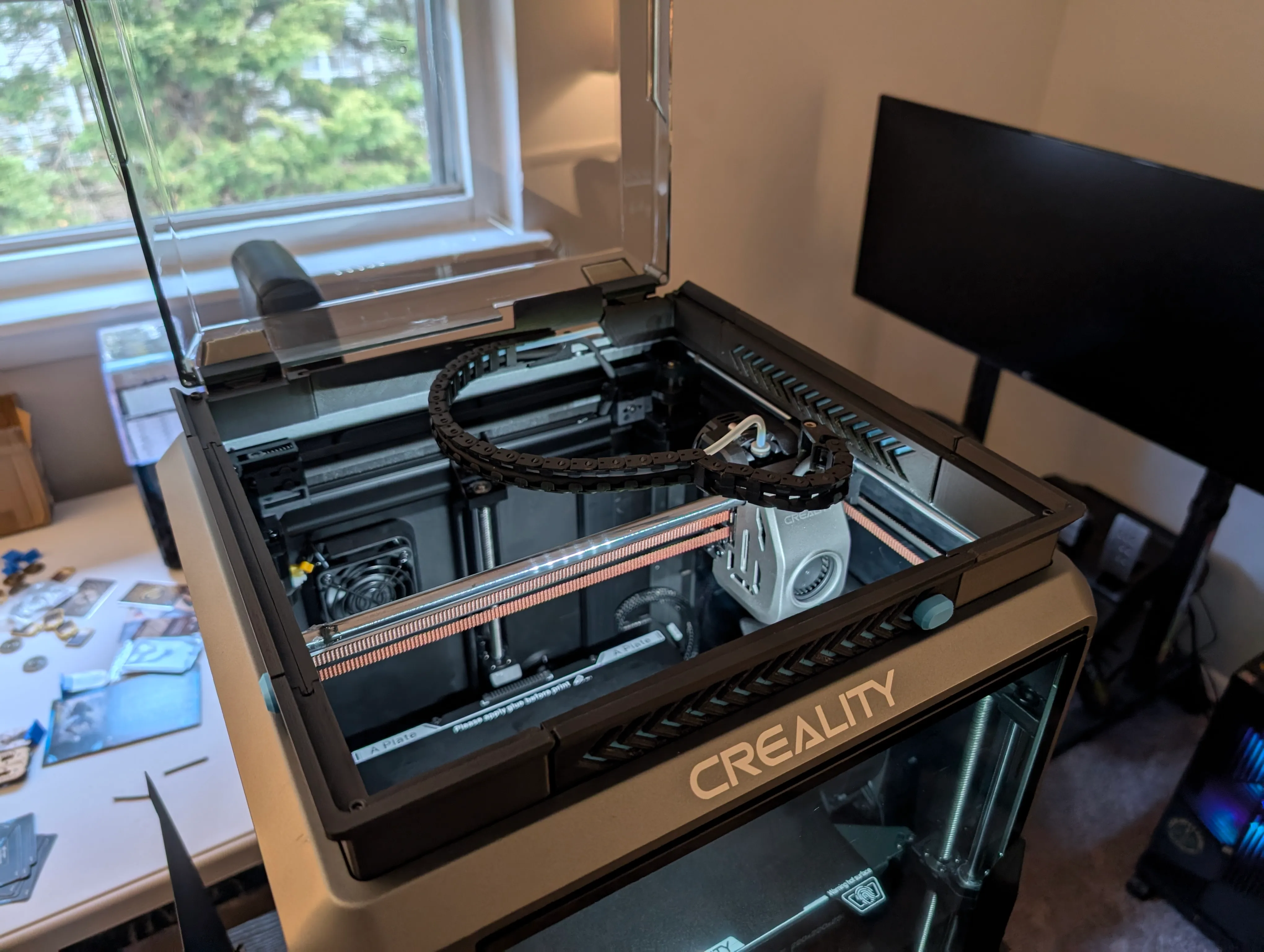 I modified it by printing an extra left vented pieces for the front for extra ventilation. I ...