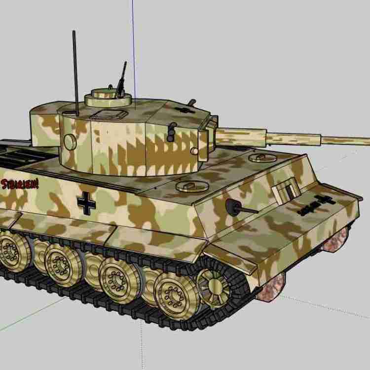 German Tank, Tiger IV Ace