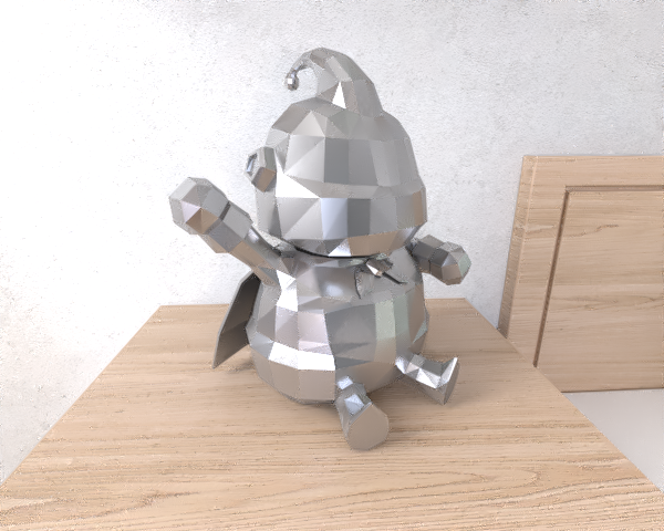 Mini Majin Boo Lowpoly Low Poly | 3D-Modelle herunterladen | Creality Cloud