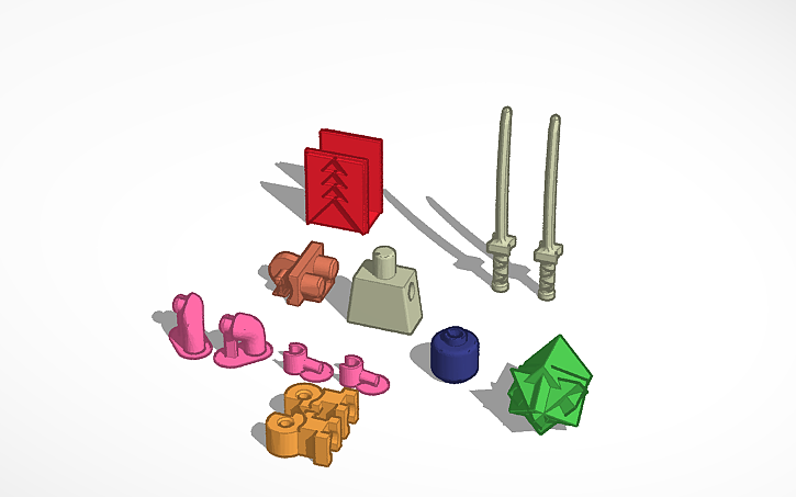 LEGO Minifig CamZorg (Updated) | 3D models download | Creality Cloud