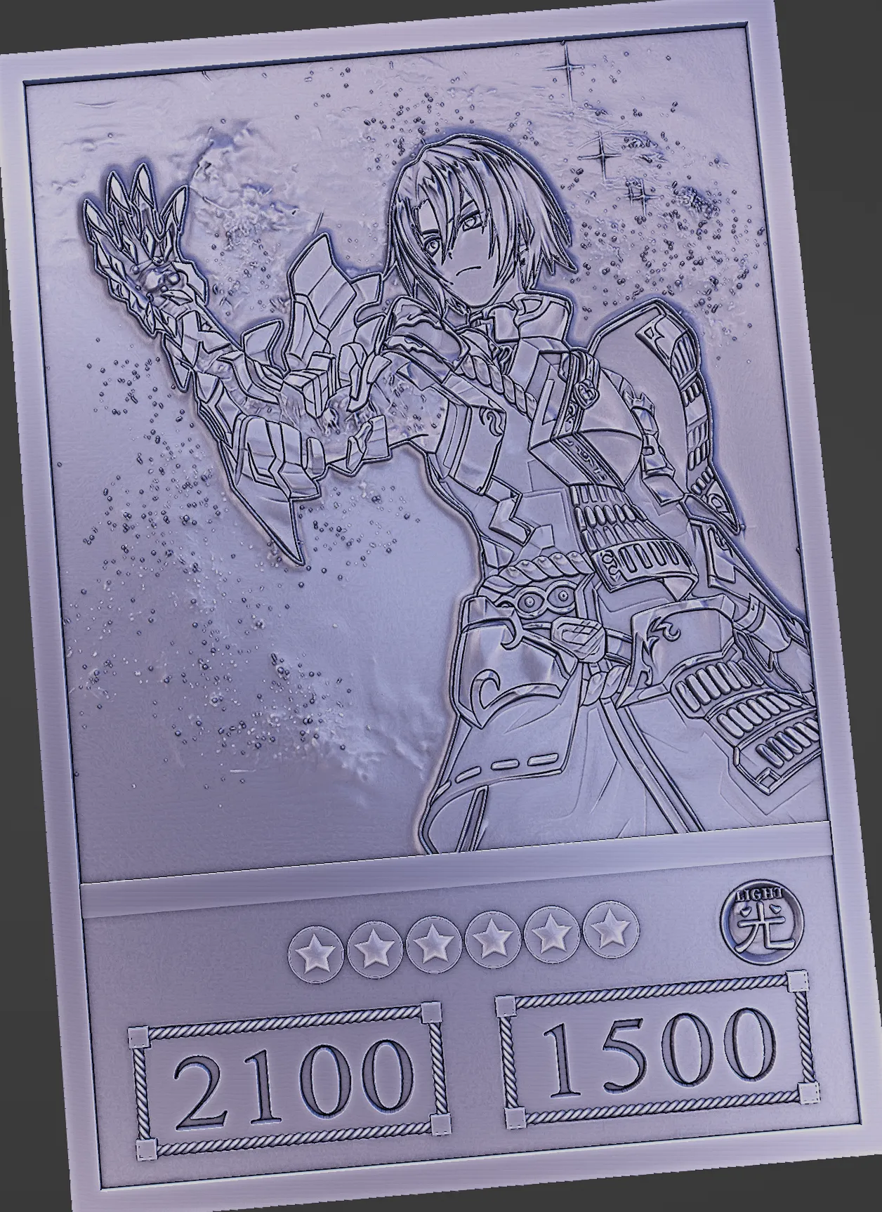 3D Printer Files | 3MF File | Visas Starfrost - yu-gi-oh! | Creality Cloud