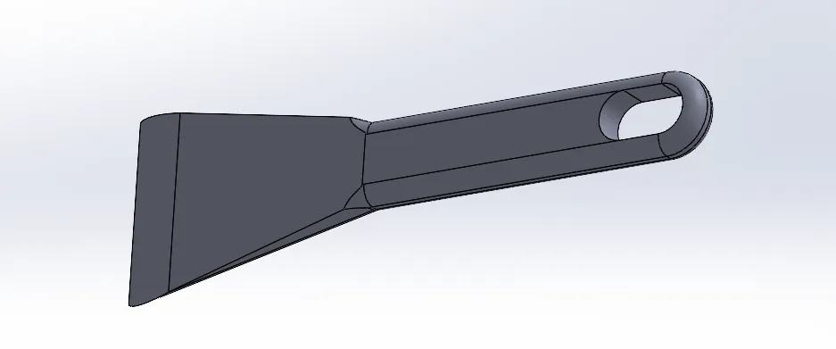 Spatula with hole | 3D models download | Creality Cloud