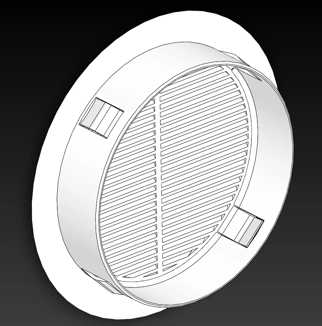 AIR VENTILATION DUCT COVER | 3D models download | Creality Cloud