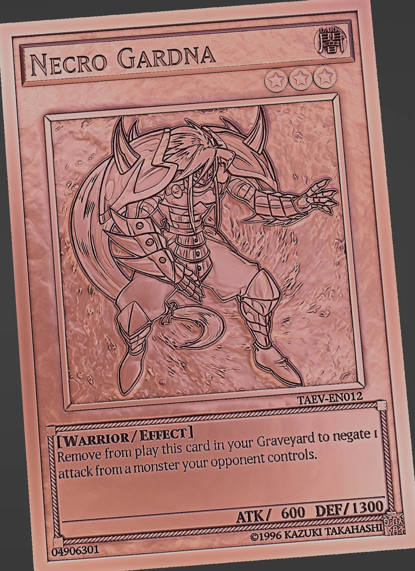 Free Other STL Download - Necro Gardna - yu-gi-oh!by Wsonuchiha3D