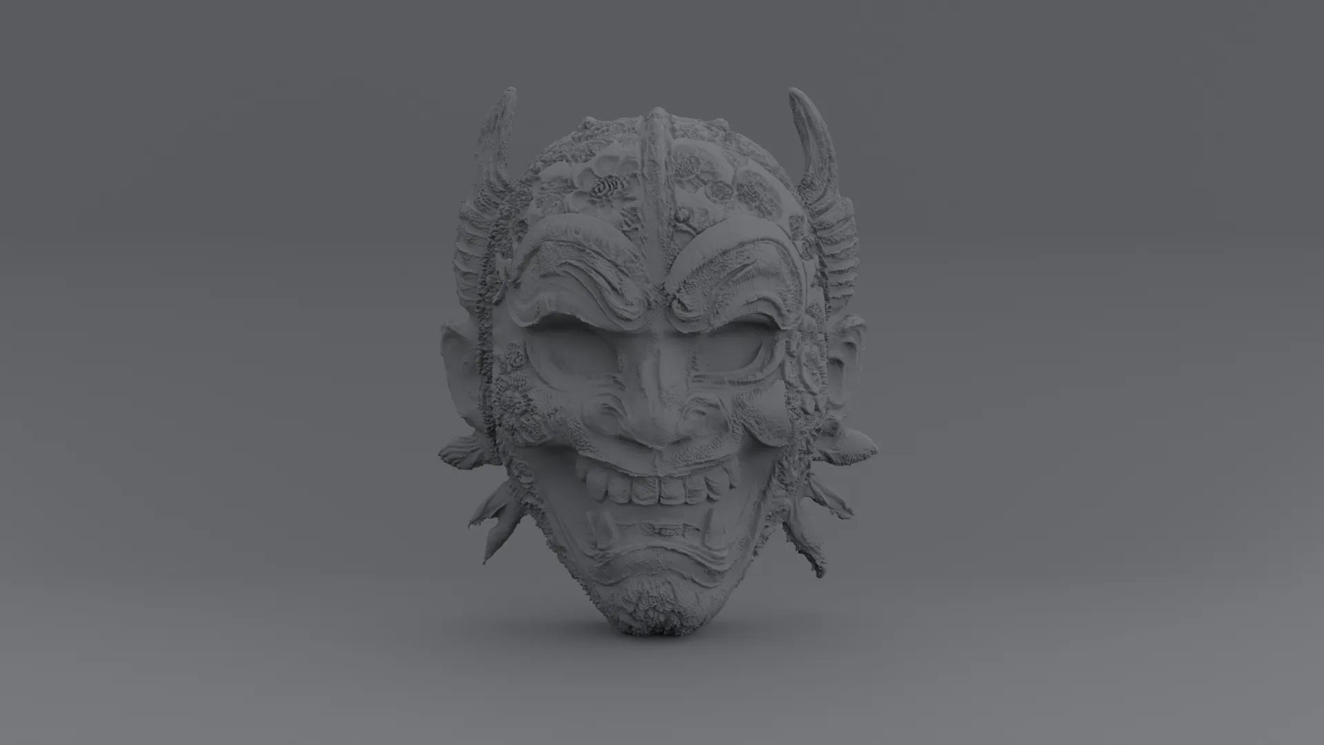 Japanese Mask 1 | 3D models download | Creality Cloud