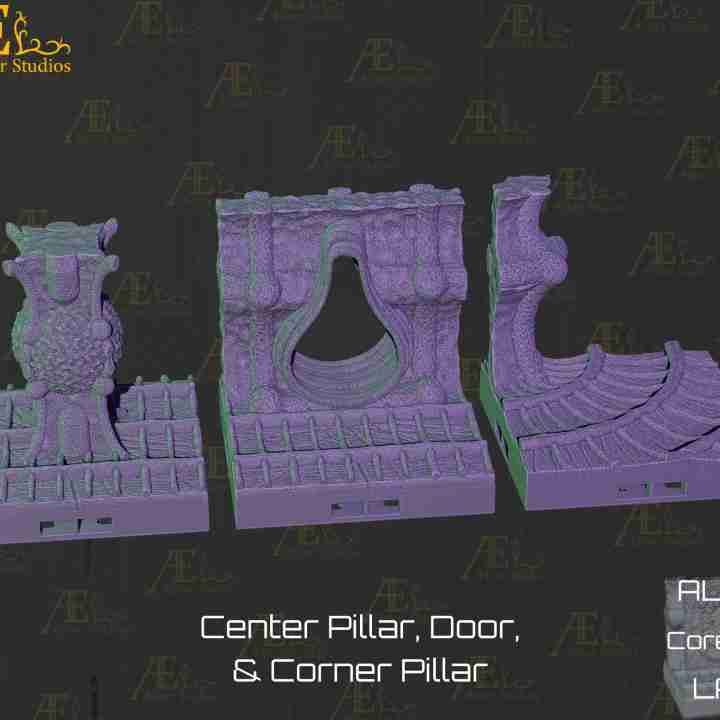 AELAIR01 - Alien Lair Core Set | 3D models download | Creality Cloud