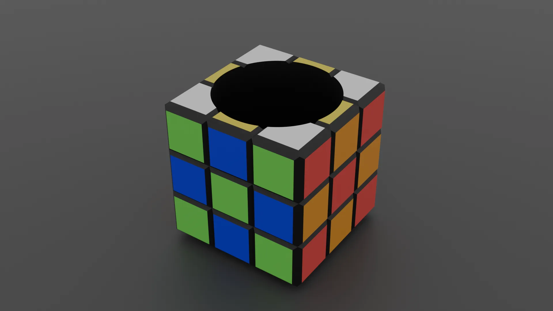 3D Printer Files | 3MF File | Rubik's cube pencil holder | Creality Cloud