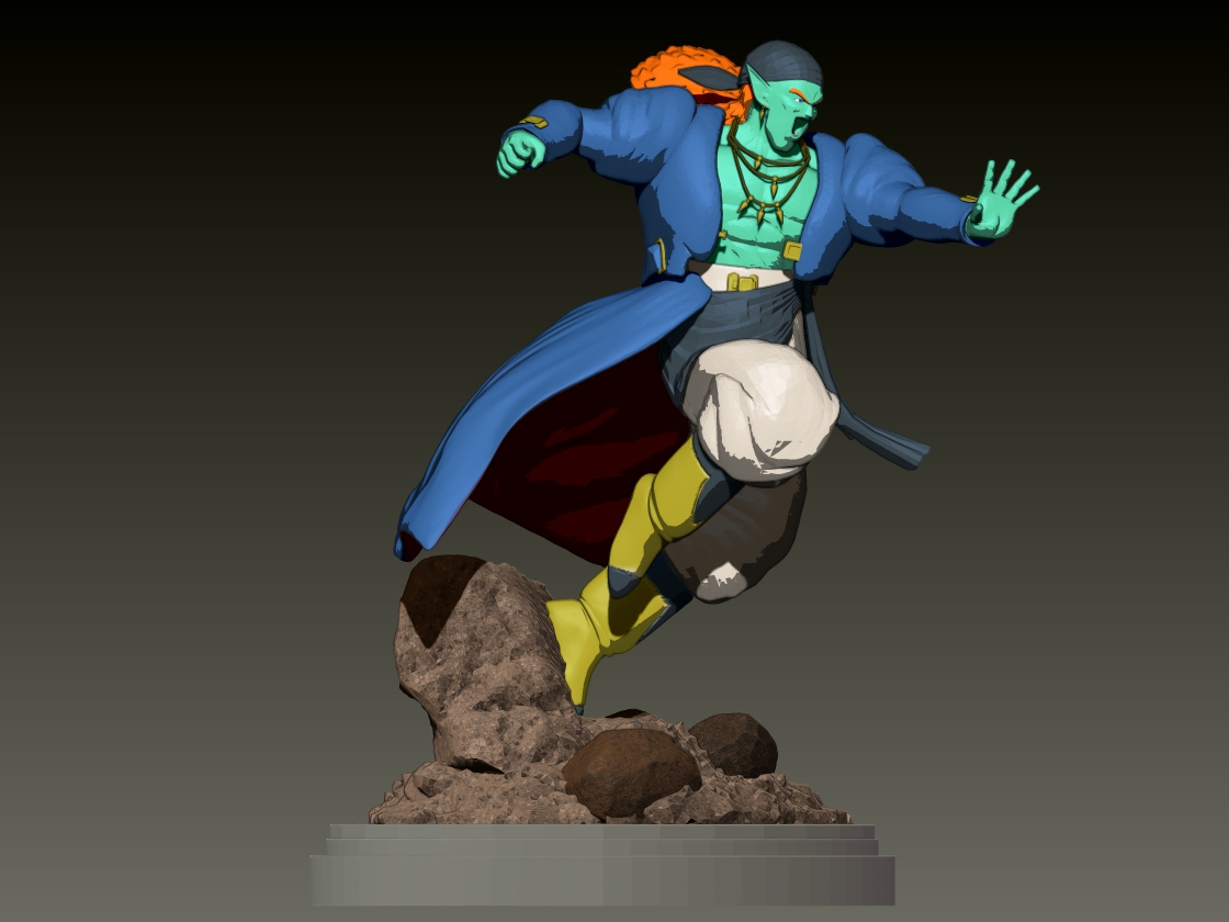 Bojack (Base form) miniature from Dragon Ball | 3D models download ...