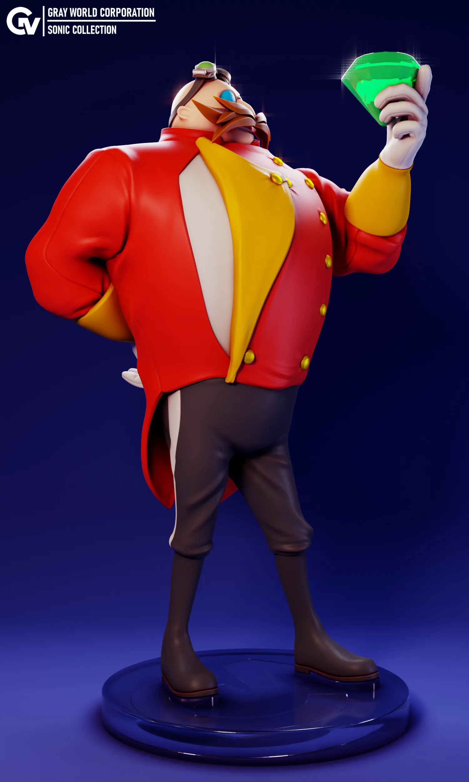 Eggman Boom | Sonic The Hedgehog | 3D models download | Creality Cloud