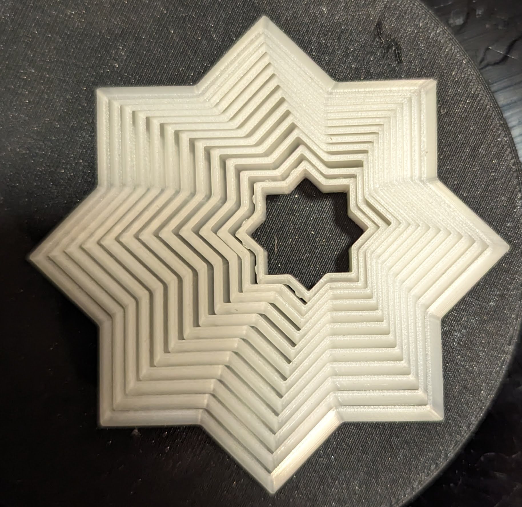 Hello, here is my print of Fidget star by BATMANINDIAN12. A neat fidget ...