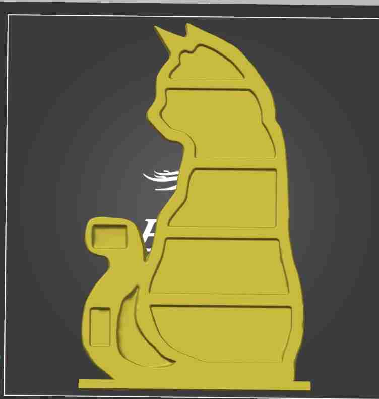 cat crystal display | 3D models download | Creality Cloud