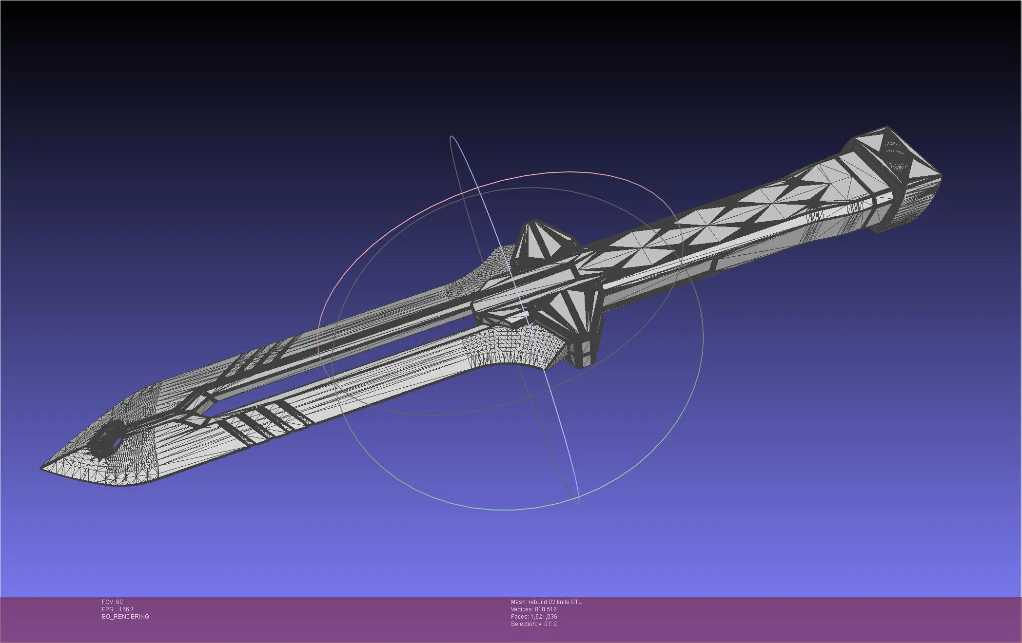 Cosplay STL Download - Evangelion Rebuild Unit 2 Prog Knifeby Julian Danzer