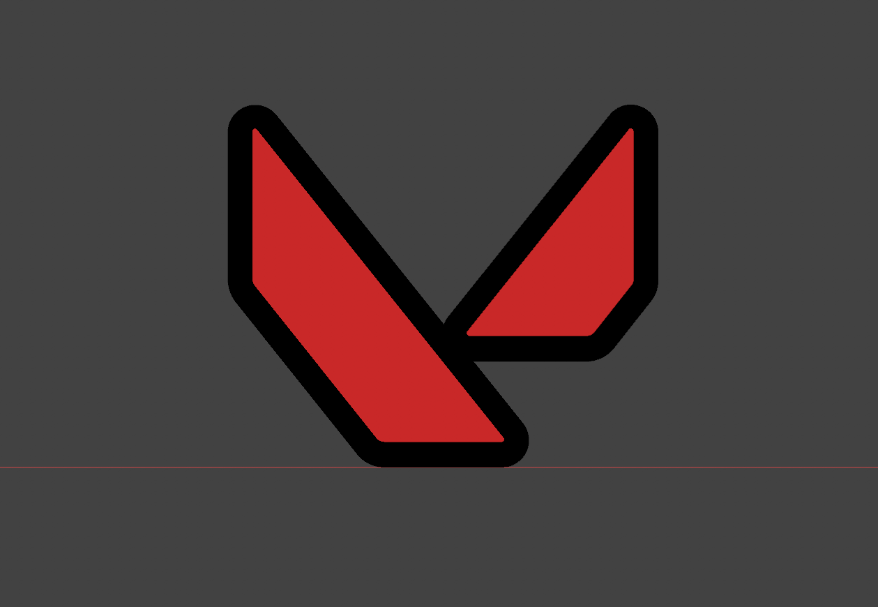 VALORANT ICON DECOR | 3D models download | Creality Cloud